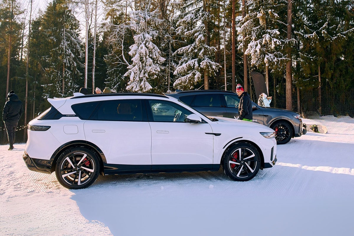 Лимитированная версия Voyah Free 318 Winter Edition для белорусского климата: спеццена 119 900 ...