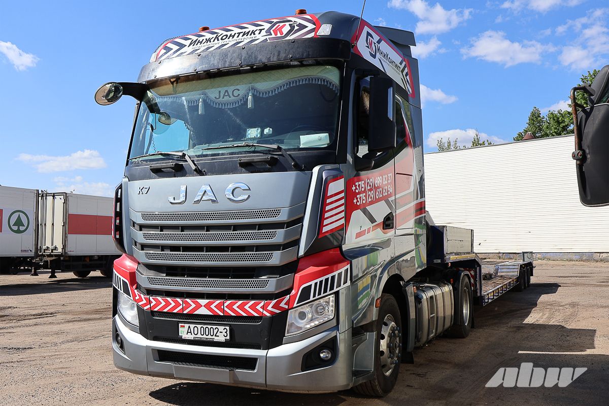 Отзыв перевозчика о тягачах JAC K7