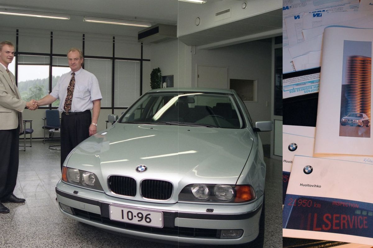 Рекордный пробег: история BMW 523i, который пережил 29 зим