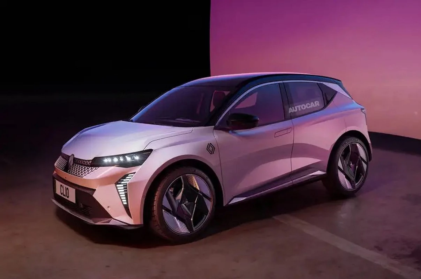 Электрическую версию Clio создали на платформе Ampr Small